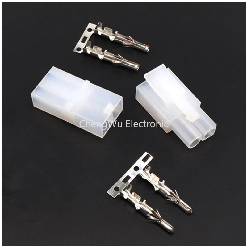 10sets-L6-2-2P-Big-Tamiya-6-2mm-Pitch-Male-Female-Rubber-Shell ...