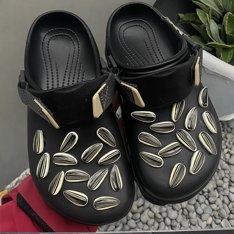 New-Shoe-Charms-Accessories-DIY-creative-melon-seeds-sunflower-seeds ...
