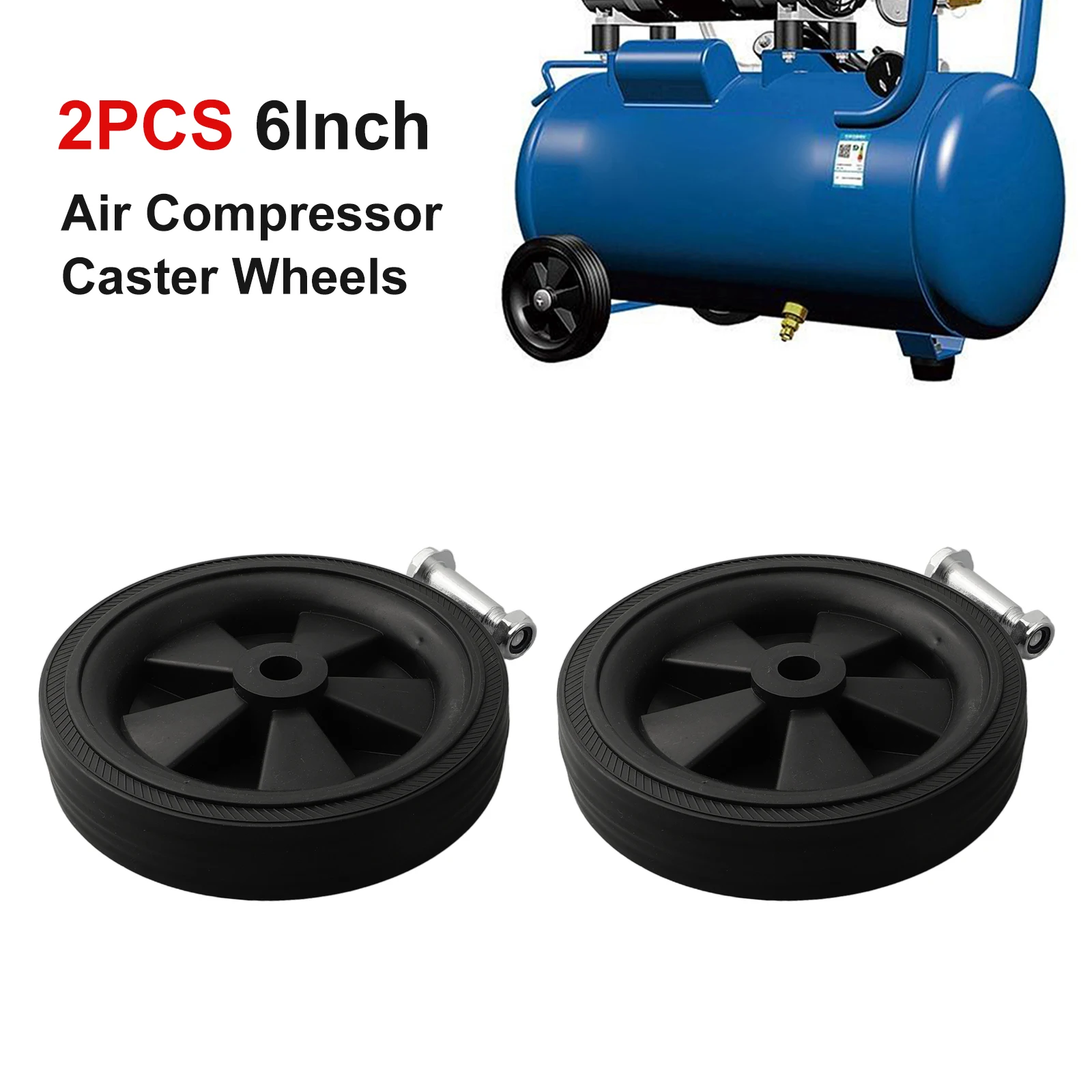 Easy-to-Install-Shockproof-Air-Compressor-Caster-Wheels-Suitable-for ...