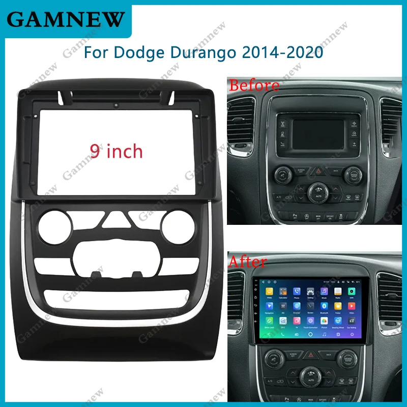 9-Inch-Car-Frame-Fascia-Adapter-For-Dodge-Durango-2014-2020-Android-Big ...