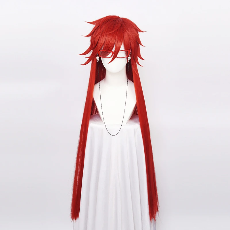 Grell Sutcliff Glasses Chain | Grell Sutcliff Cosplay Wig ...