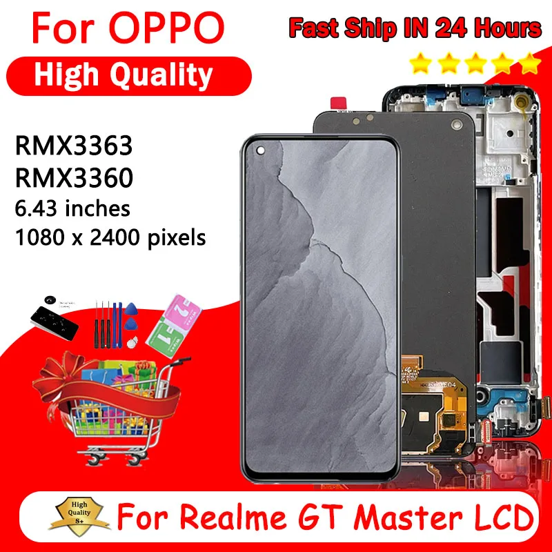 OLED-Quality-For-OPPO-Realme-GT-Master-Edition-RMX3363-lcd-Display-With ...