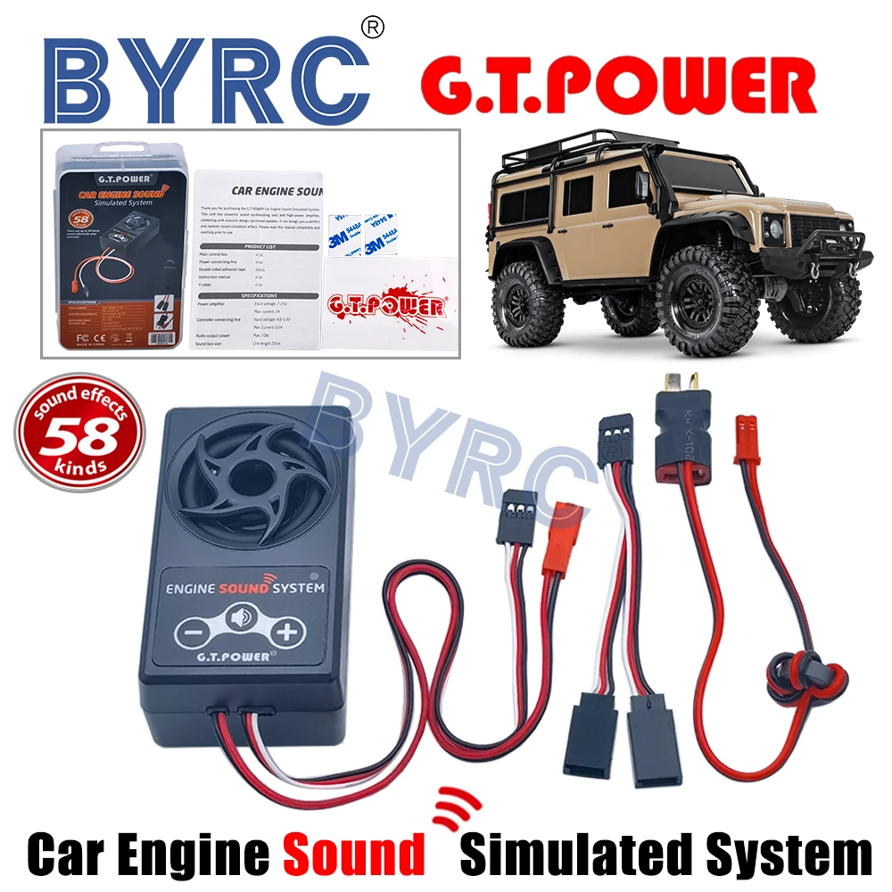 1PCS-G-T-Power-Engine-Sound-Simulated-System-For-RC-Car-Axial-SCX-10-II ...