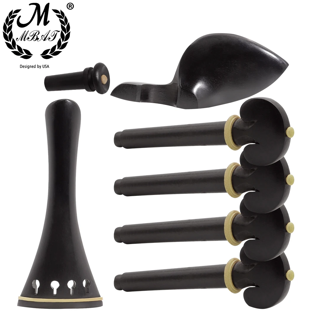 M-MBAT-4-4-Violin-Tuning-Tools-Set-String-Board-Violin-Pegs-Tail-Nail ...