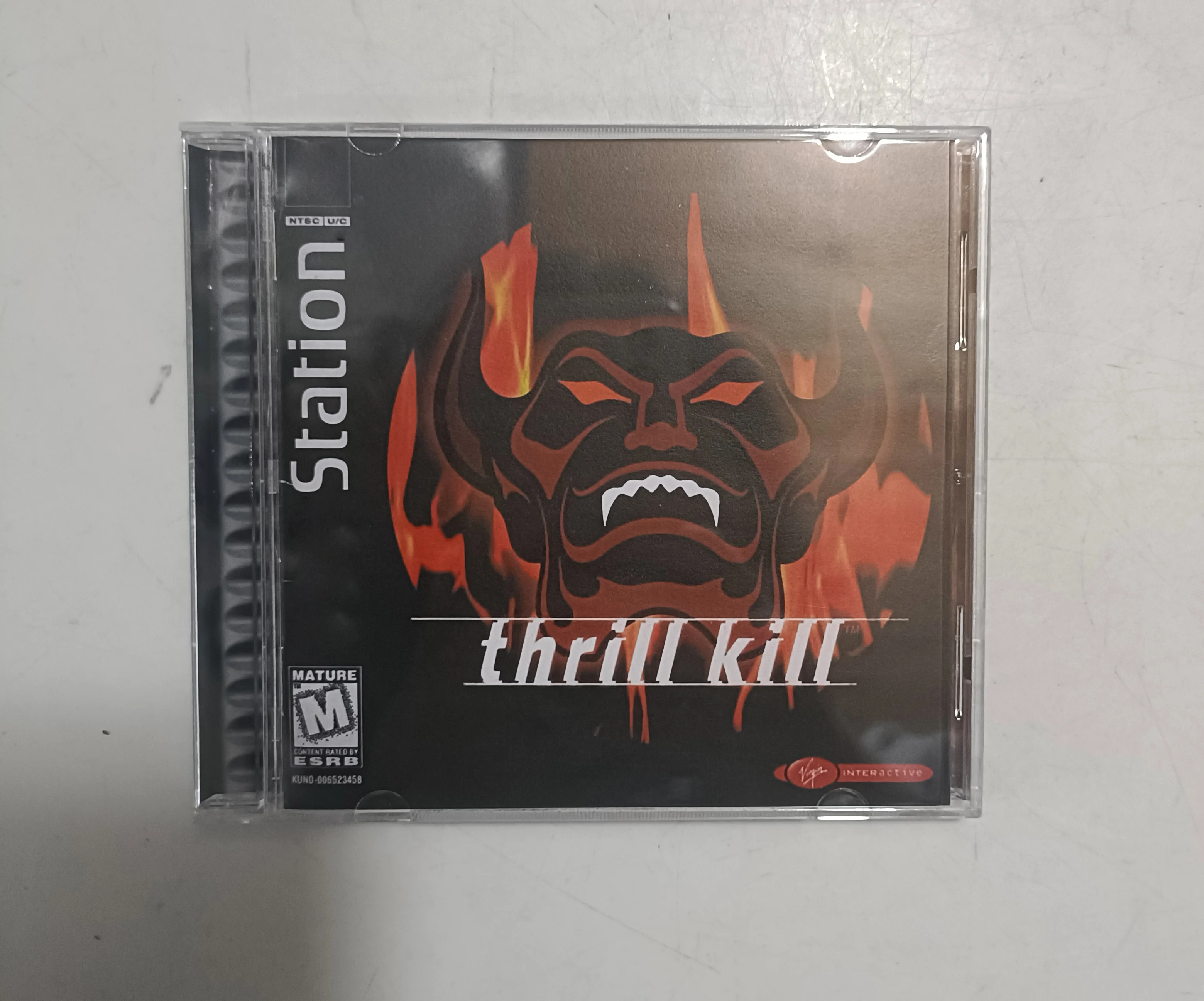 PS1-Thrill-Kill-With-Manual-Disc-Copy-Game-Unlock-Console-Station1-Retro-Optical-Driver-Video ...