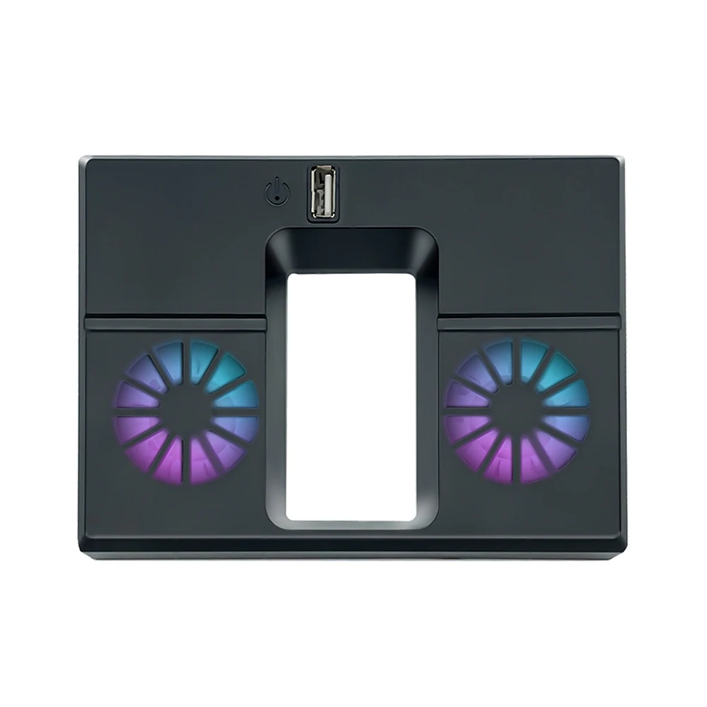 Vertical-Cooling-Fan-with-Dual-Fans-and-USB-Port-Game-Cooler-RGB ...