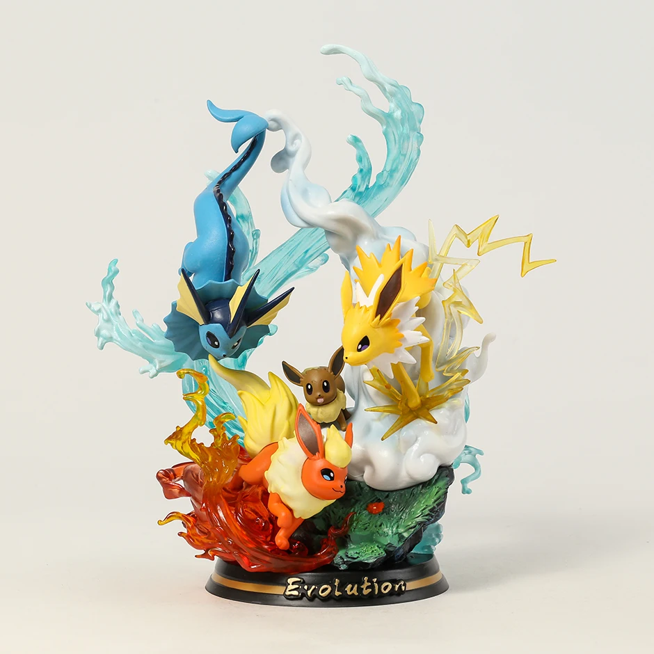 Figurine-de-Pok-mon-Evolution-Light-Up-Statue-Eevee-Vaporeon-Gesteon ...