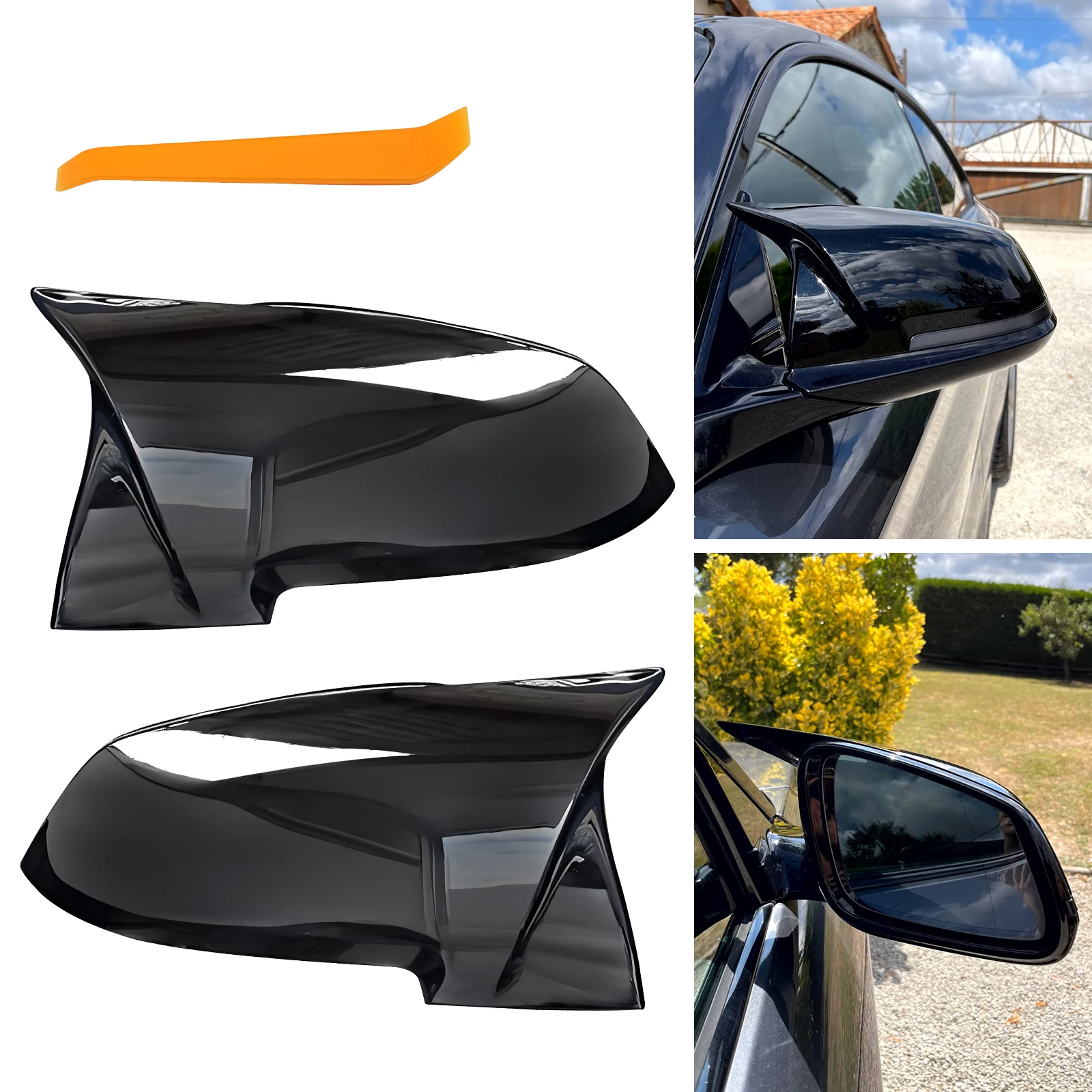 For BMW F20 F21 F22 F23 F30 F32 F33 F36 F36 F87 M2 X1 Wing Mirror Cover ...