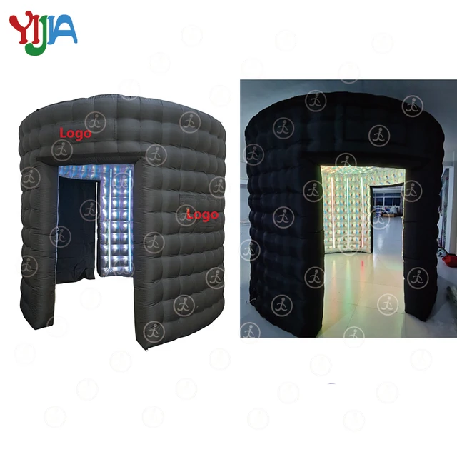 Sent From USA Portable Led Photobooth Backdrop Inflatable 360 Photo ...