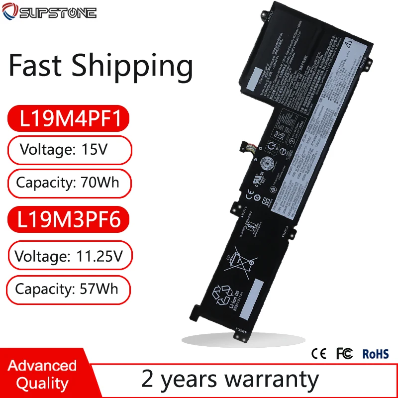 L19M3PF6-L19D3PF3-L19C4PF1-L19L3PF2-Battery-For-Lenovo-IdeaPad-5 ...