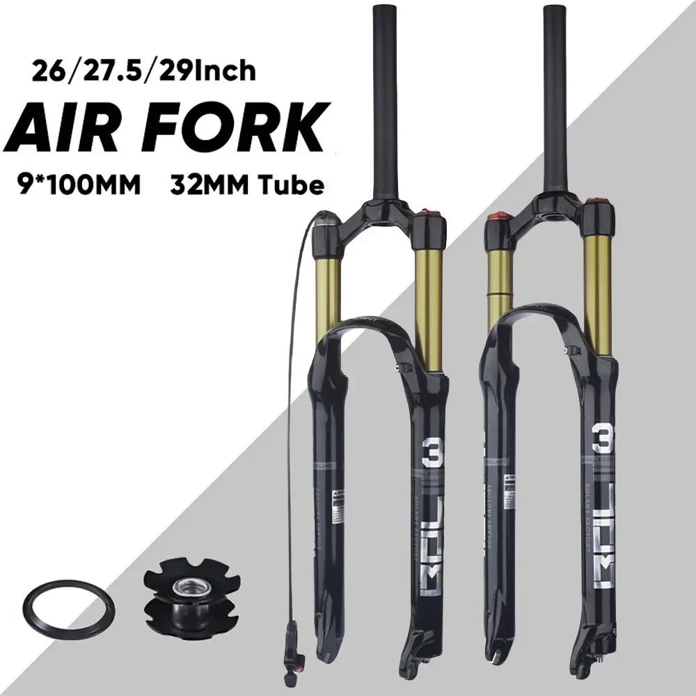 BOLANY-Air-Fork-29-27-5-26-inch-Air-suspension-29-mtb-Shock-absorbing ...