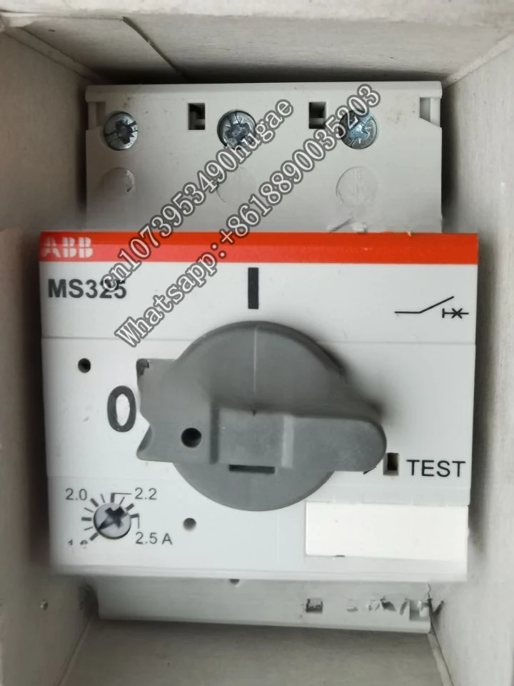 ABB-Interruptor de protección de Motor Original, MS325-1-1.6-2.5-4.0-6.3-9, 12,5-16-20-25A