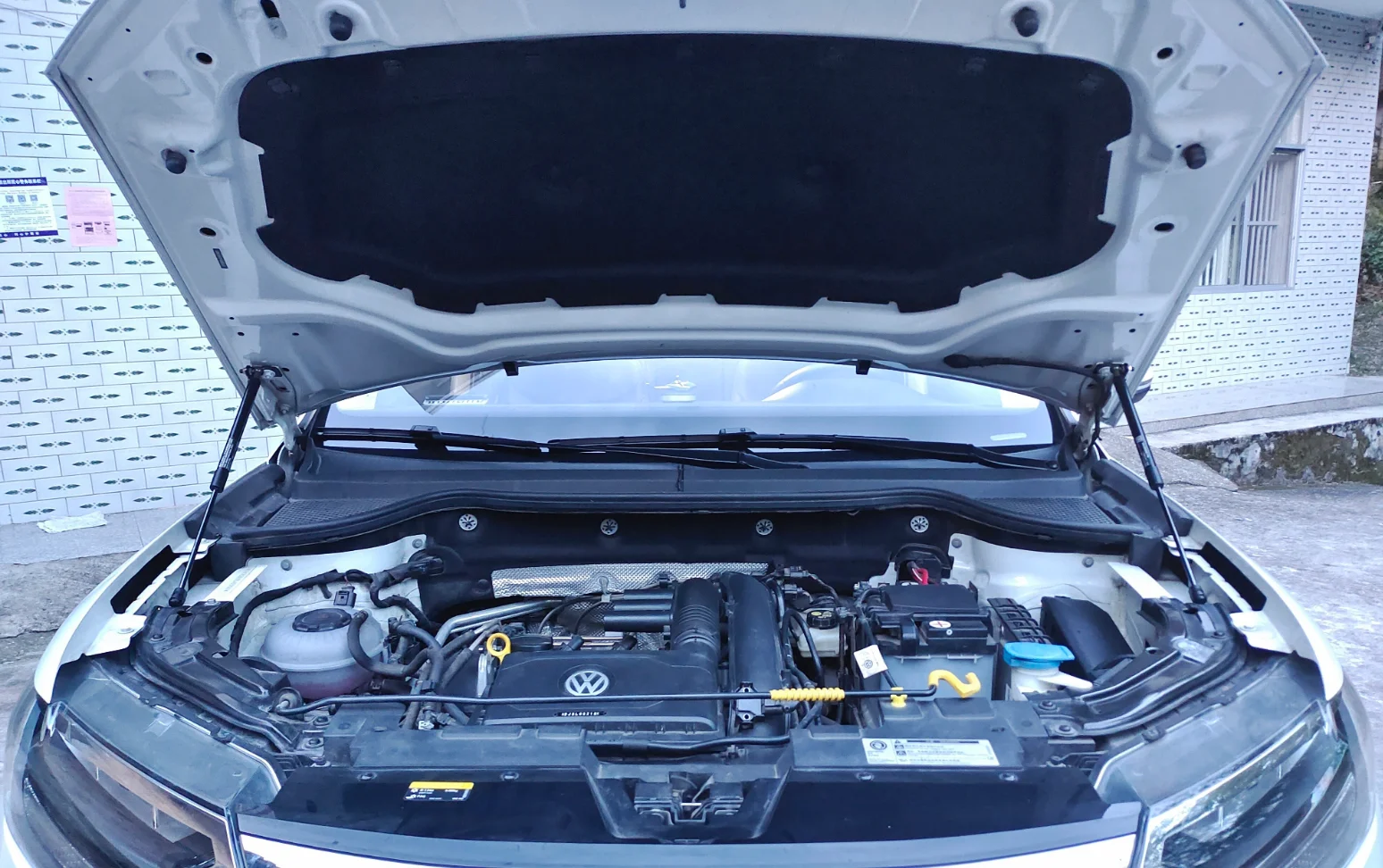 For Jetta VS5 VS7 2019 2020 2021 2022 2023 2024 Front Hood Bonnet Modify Gas Struts Shock Damper ...