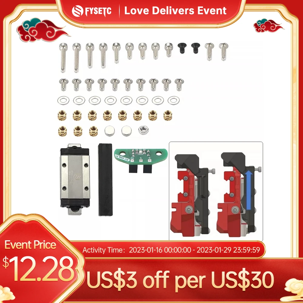 Fysetc Voron Tap Probe Kit V2optotap Pcb With Opb Sensor Impressora 3d ...