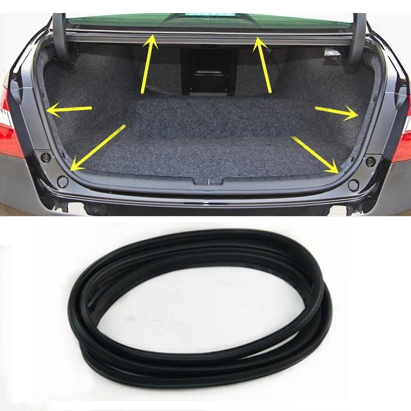 Car Rear Trunk Weatherstrip Frame Rubber Seal Sealing Strip For TOYOTA ...