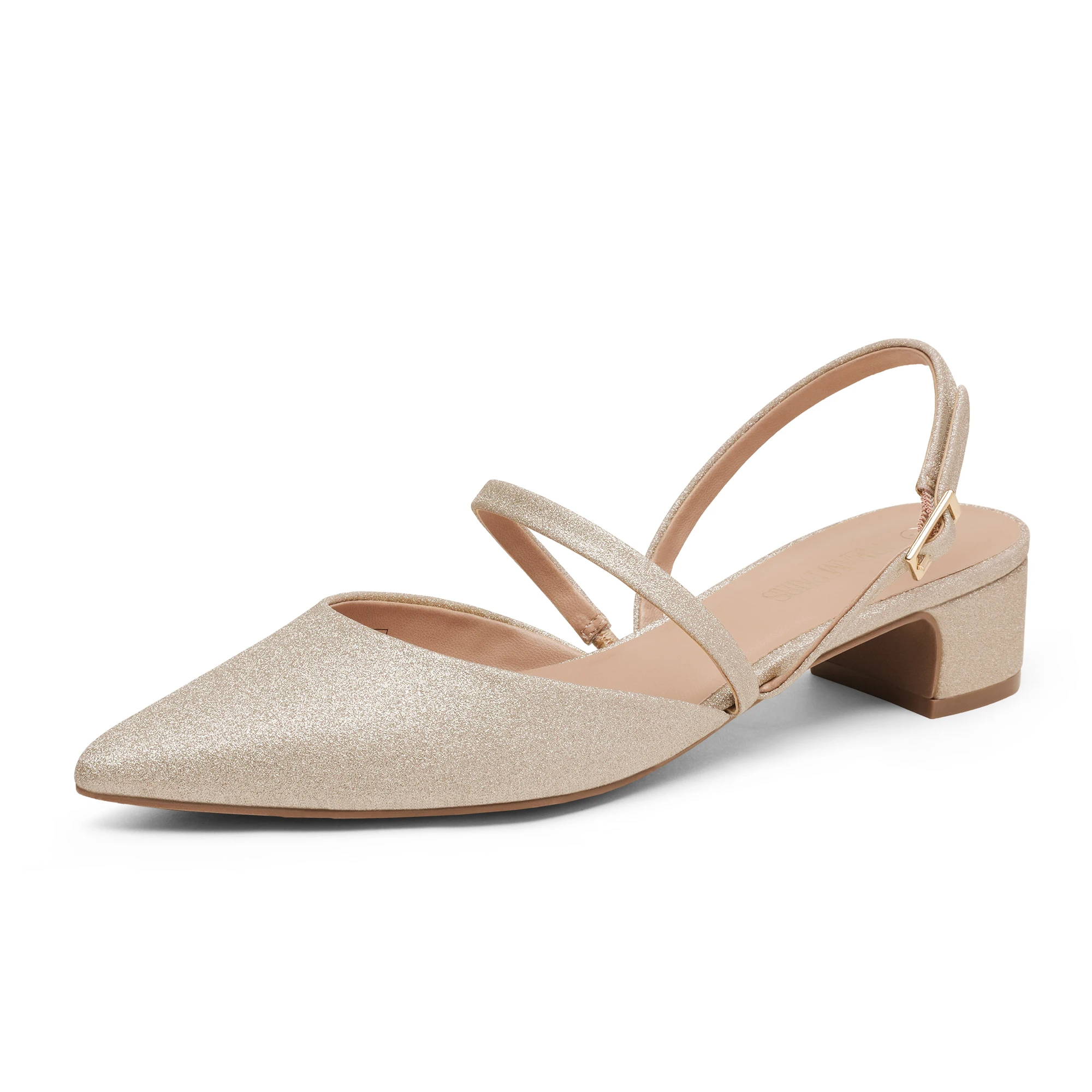 Dream-Pairs-zapatos-de-tac-n-bajo-con-punta-cerrada-para-mujer-calzado ...