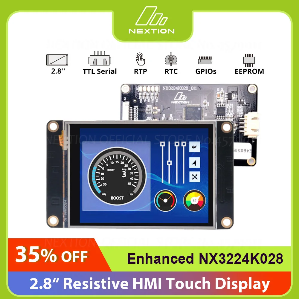 NEXTION-NX3224K028-2-8-Resistive-HMI-Touch-Display-Screen-Enhanced-Series-UASRT-TFT-LCD-Module ...