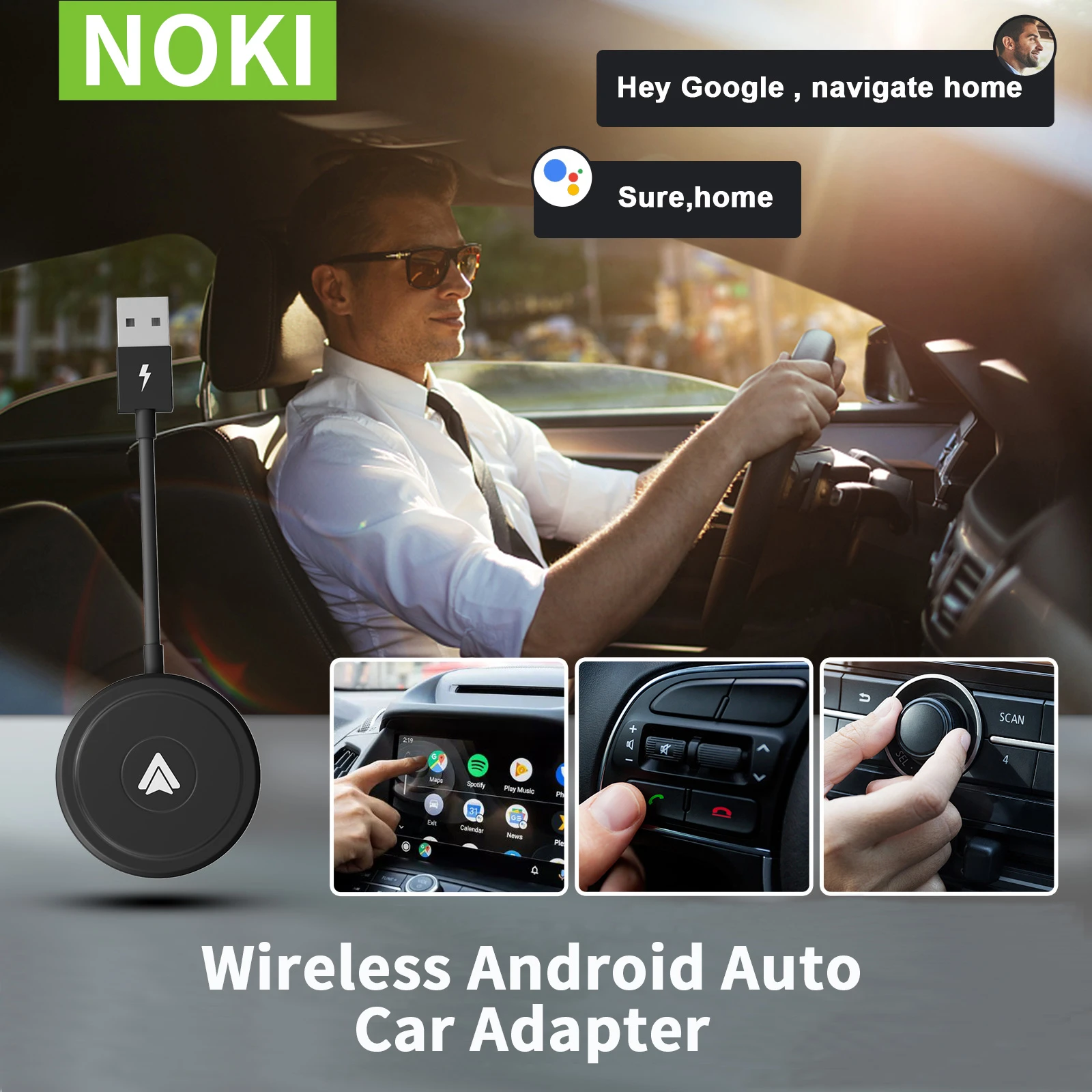 Wired Android Auto Wireless Android Auto - Mobile Phone Adapters ...