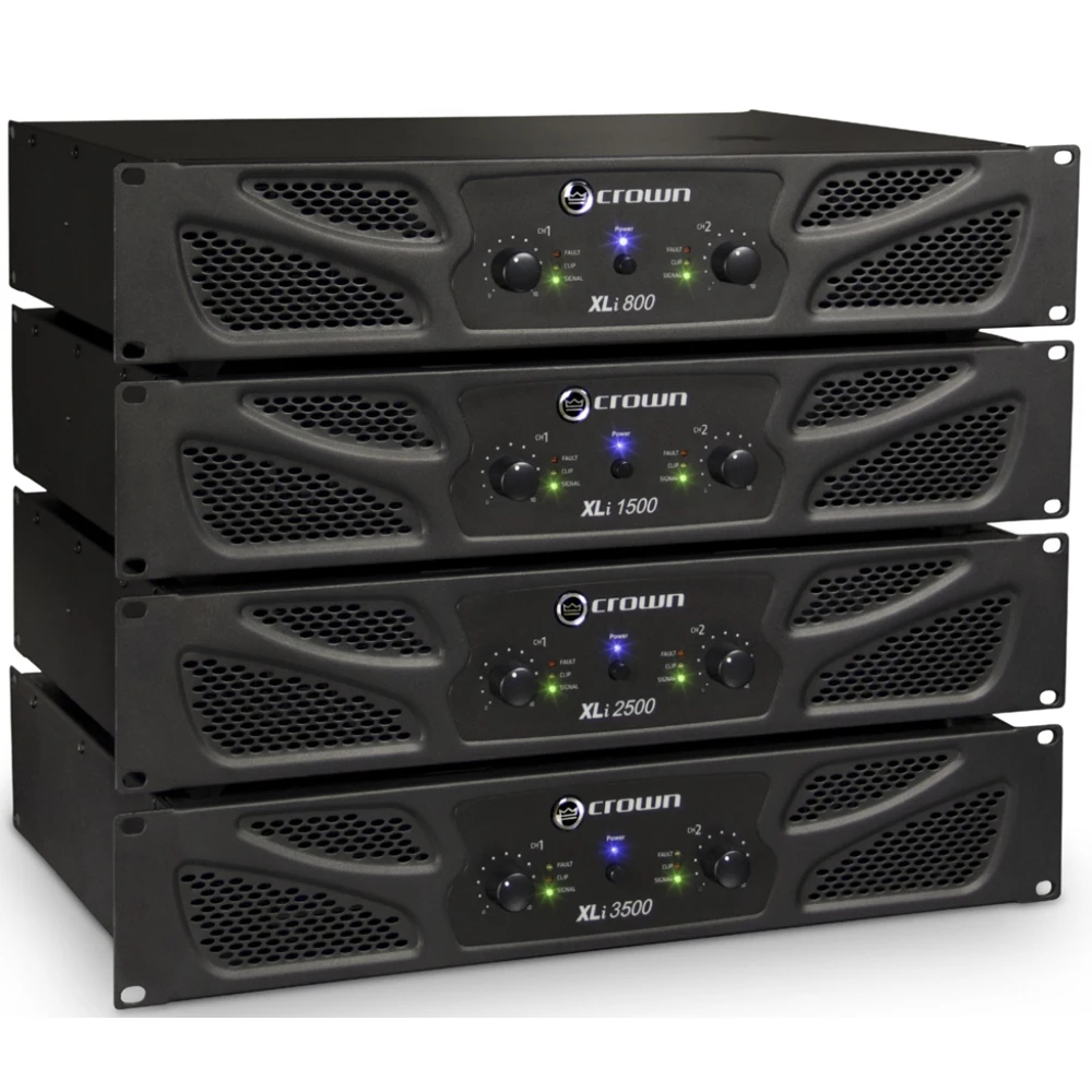 Crown-Audio-XLi800-XLi1500-XLi2500-XLi3500-Power-Amplifier-Crown-Xli ...