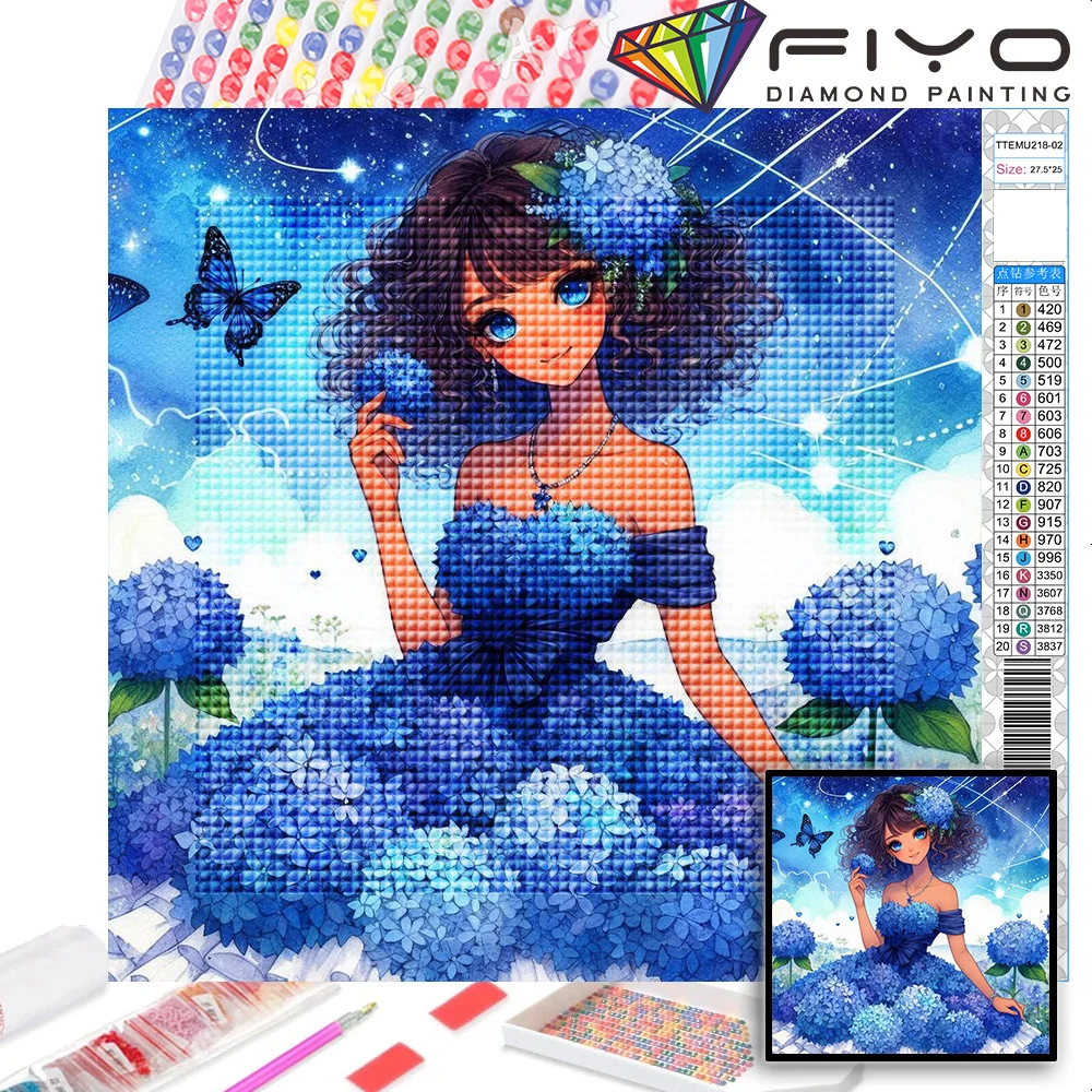 5D-Cartoon-Diamond-Painting-para-meninas-mosaico-bordado-Home-Decora-es ...