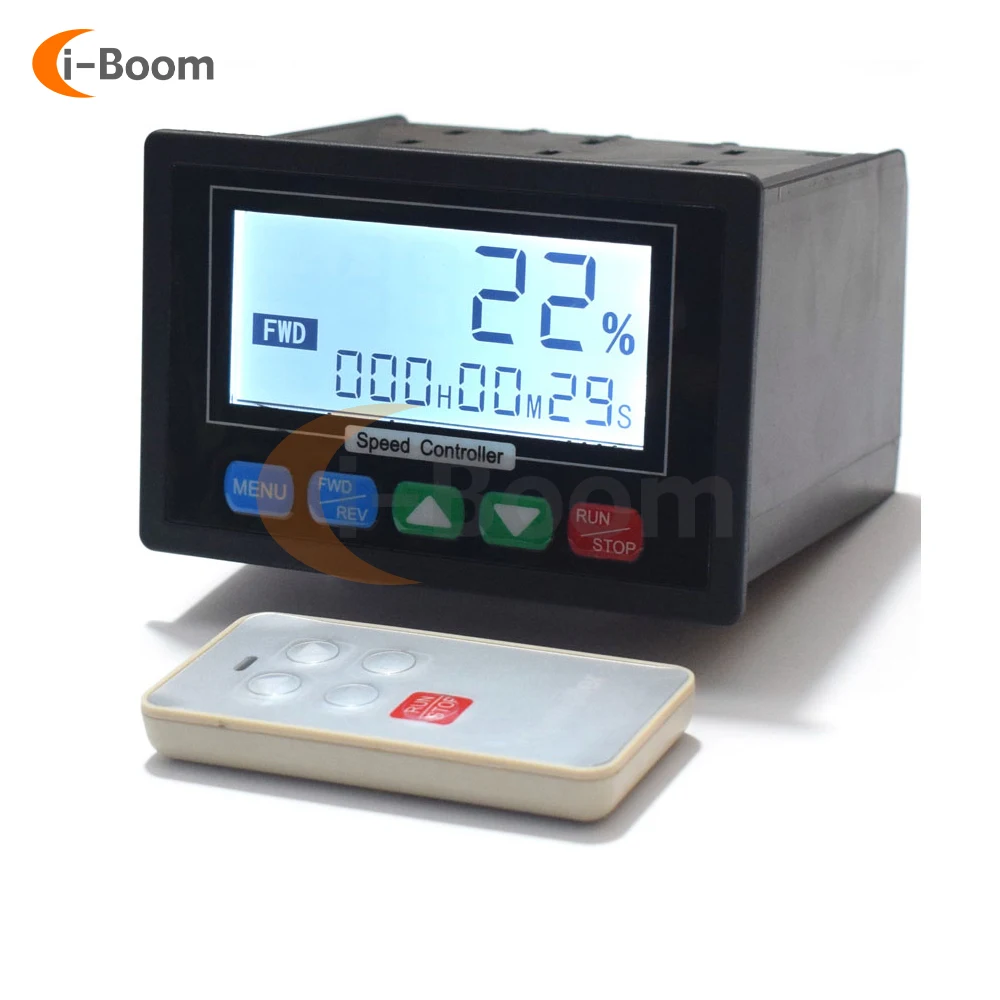 DC10V-55V-Smart-PWM-Motor-Speed-Controller-LCD-Digital-Display-Remote-Control-Motor-Speed ...