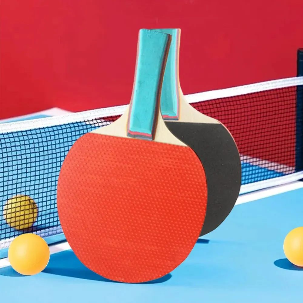 Table-Tennis-Racket-2PCS-Ping-Pong-Racket-Set-Double-Face-Sports-Kits ...