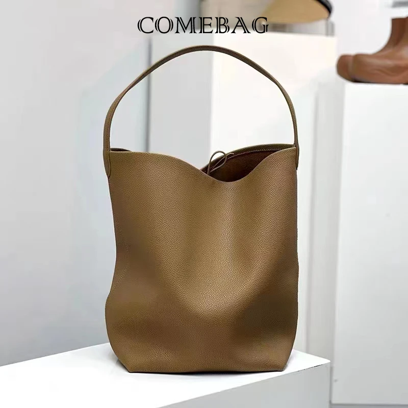 부드러운 비건 가죽 여성 토트백 레이지 스타일 여성 숄더백 파우치 포함 대용량 캐주얼 레이디스 쇼퍼 핸드백
