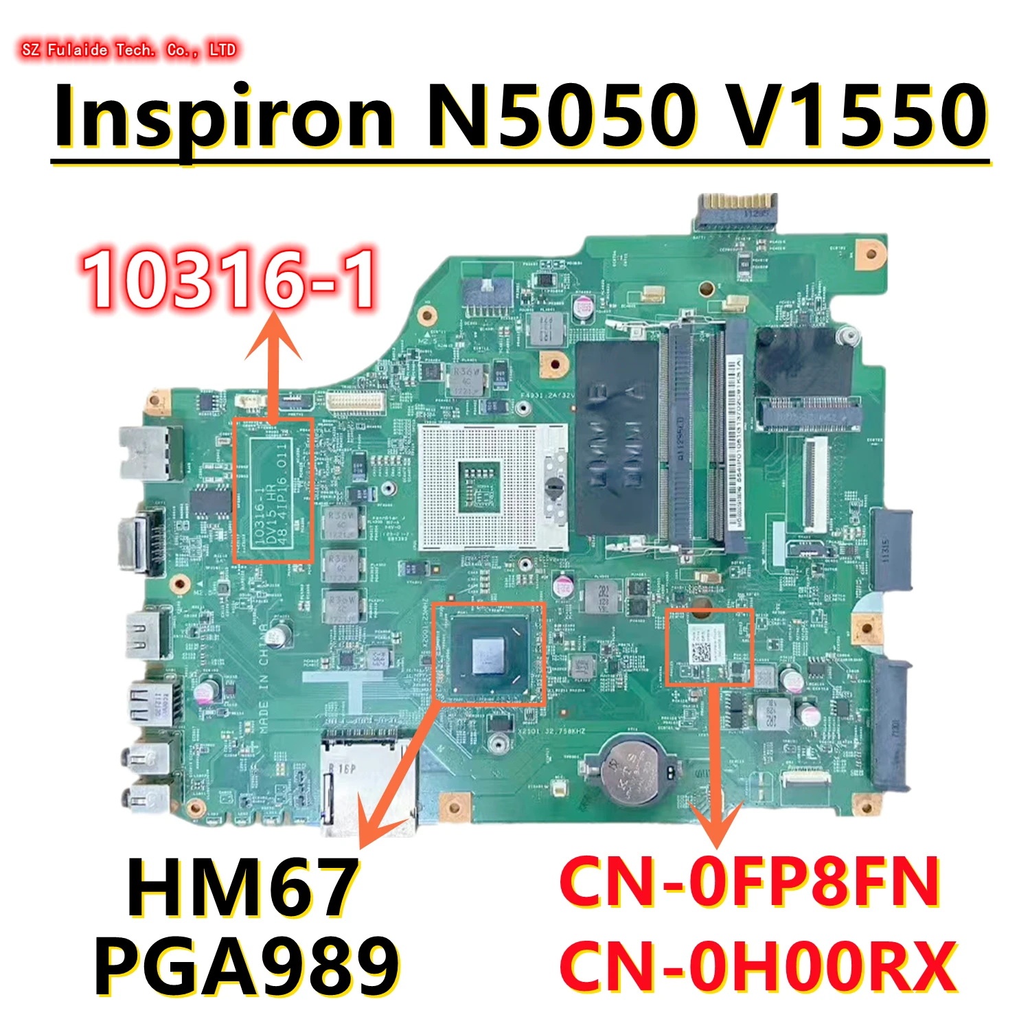 10316-1 DV15 HR 48.4IP16.011 For dell Inspiron 15R N5050 V1550 Laptop ...
