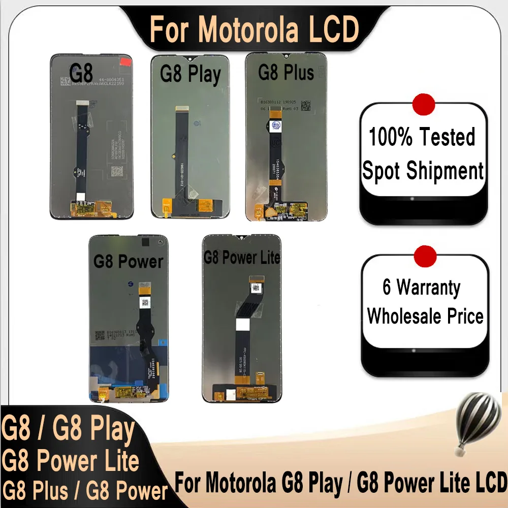 Original LCD For Motorola MOTO G8 G8 Play LCD G8 Plus Display Touch ...