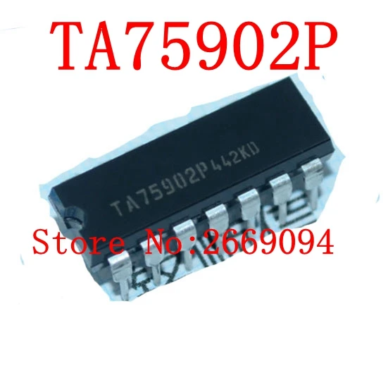 10pcs-50pcs-100pcs-TA75902P-TA75902-TA75902PG-DIP14-Original-authentic ...