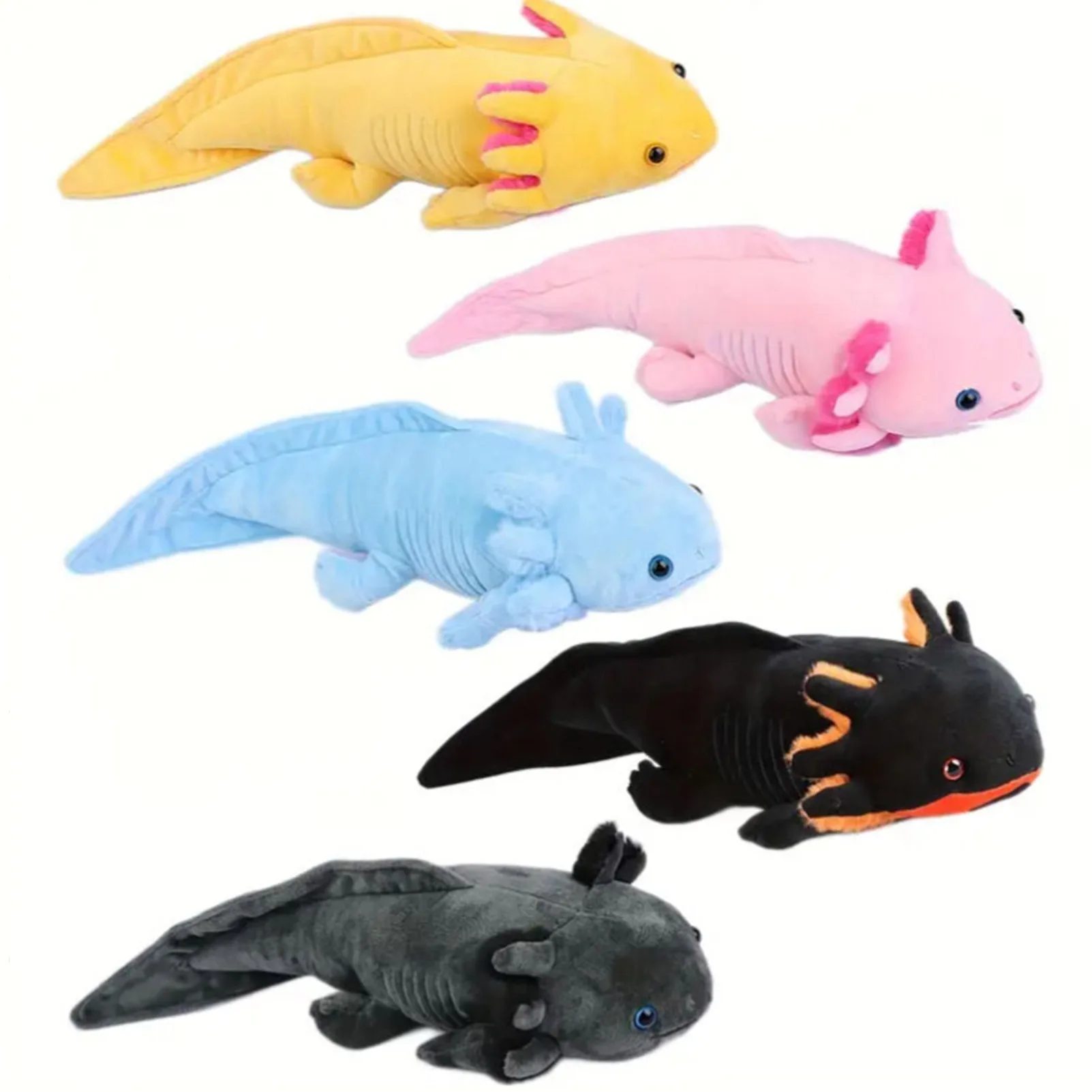 1pc Cartoon Salamander Plush Doll Children's Pillow Lovely Toy Gift ...