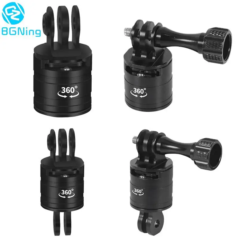 360-Degree-Swivel-Rotating-Tripod-Mount-Adapter-Holder-for-GoPro-13-12 ...