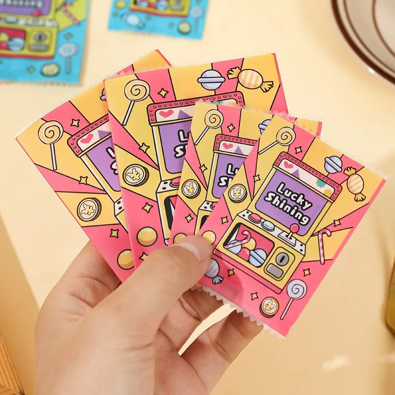 100Pcs Lucky Shining Printed New Empty Blind Bags Candy Mini Toy DIY ...
