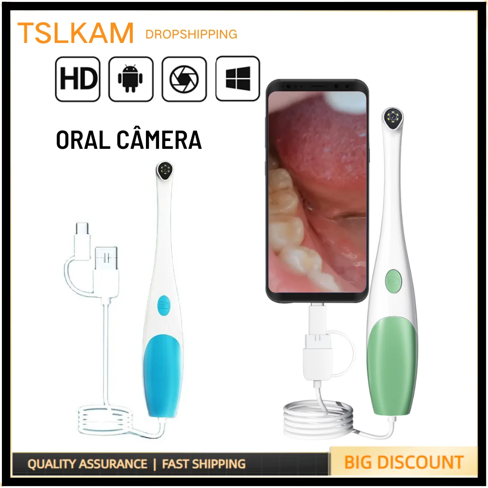 Hd 1080P 3 Az 1 -Ben Vizuális Intraorális Endoszkóp Kamera Usb ...