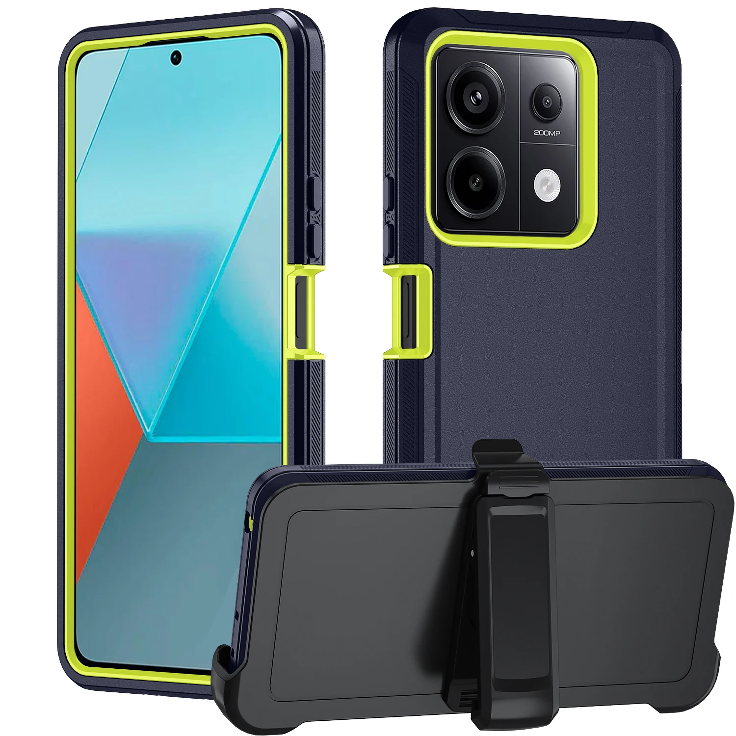 Rugged Armor Shockproof Dustproof Protective Phone Case for Galaxy ...