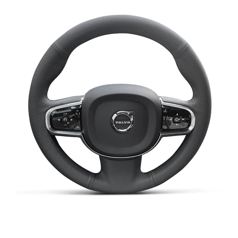 Diy-Hand-Sewing-Car-Steering-Wheel-Cover-for-Volvo-S60-V60-S90-V90 ...