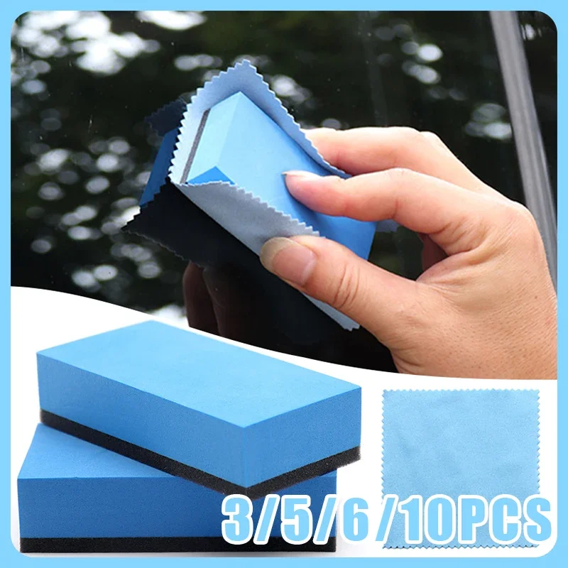 3-5-6-10Pcs-Car-Ceramic-Coating-Sponge-Glass-Nano-Coat-Wax-Applicator ...