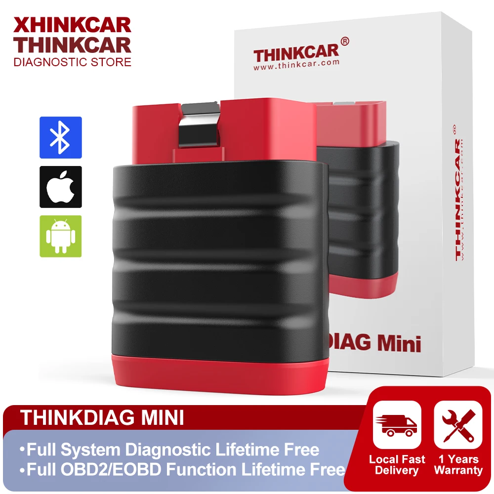 THINKCAR herramienta de diagnóstico de coche THINKDIAG MINI Obd2 ...