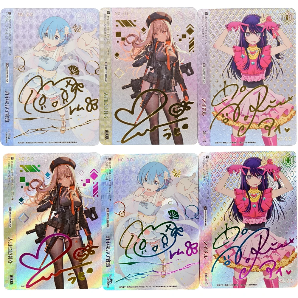 Weiss Schwarz AGR Collection Card Anime Nikke Rem Bronzing Signature ...