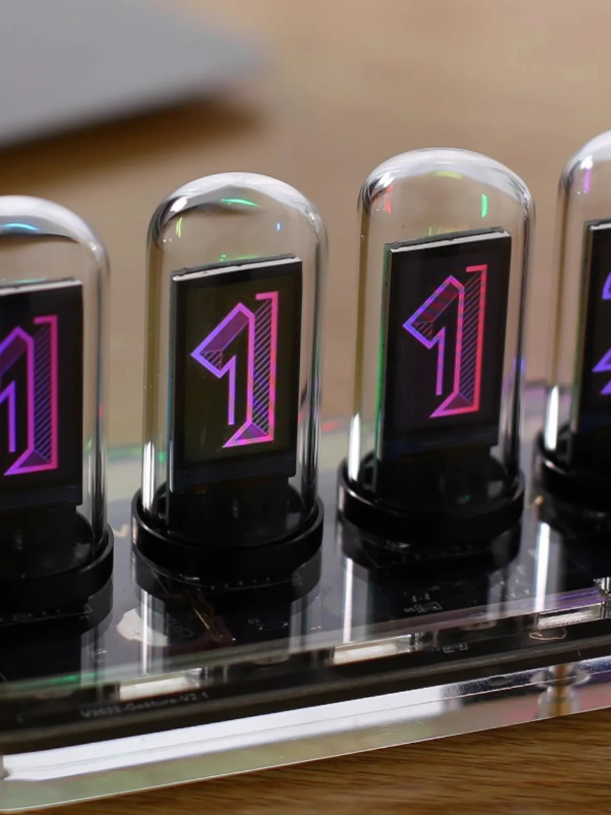 RGB-Nixie-Tube-Clock-Digital-Table-Clock-Led-Creative-Wifi-Clock ...