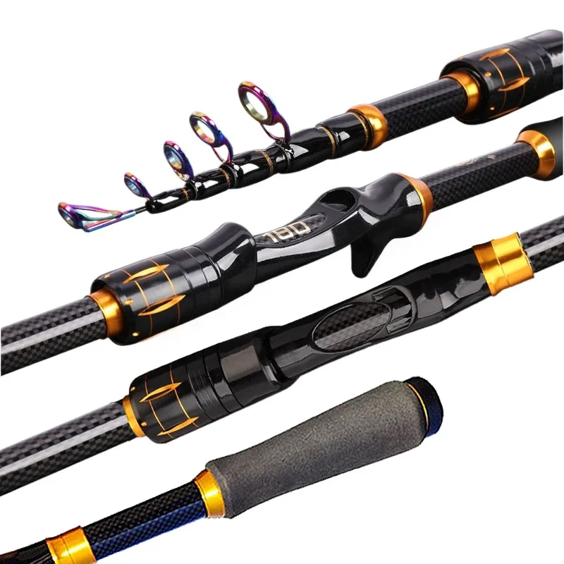 Portable-Retractable-Rod-Carbon-Upturned-Fishing-Handle-Straight ...