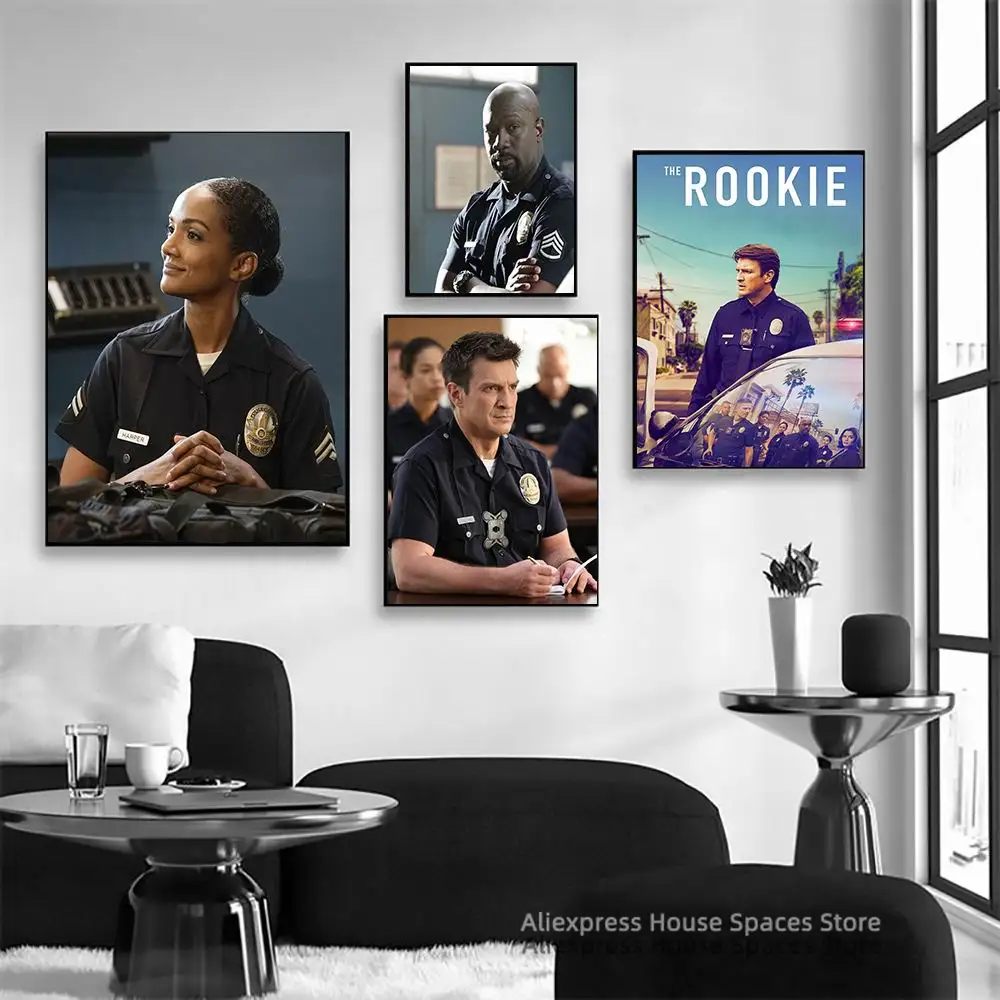 The-Rookie-Movie-TV-Series-Wall-Decor-Poster-Canvas-Posters-and-Prints ...