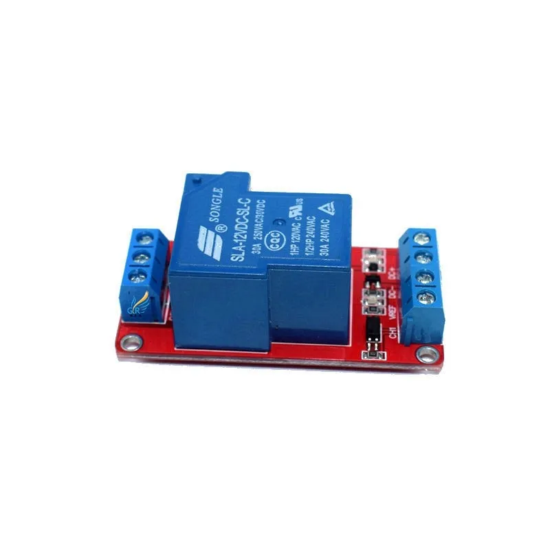 5V 12V 24V 1 Channel 30A Relay Module, Optical Coupling Isolation ...