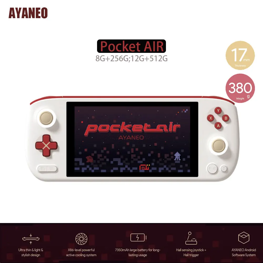 AYANEO-Pocket-AIR-retro-Game-handheld-console-MediaTek-Dimensity-1200 ...