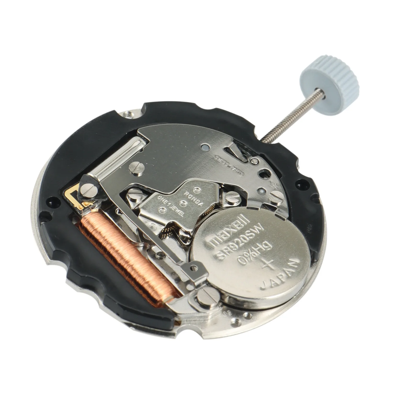 ELBA_Ronda 705-3 705 Quartz Watch Movement with Date Display One Jewel ...