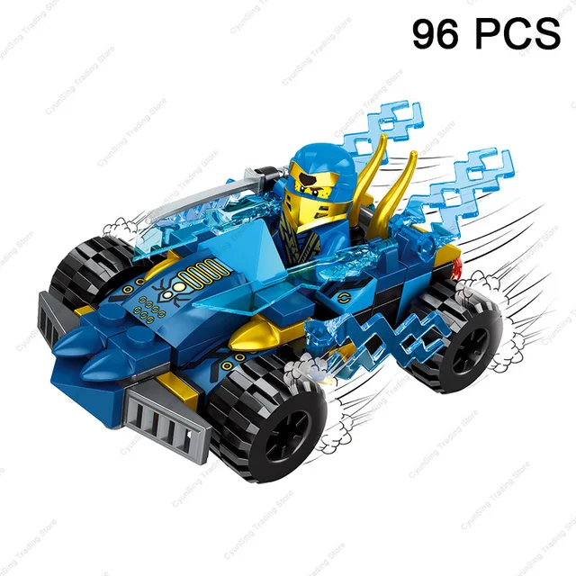 Ninja 4 in 1 Classic Anime Kai Jay Cole Lloyd War Armor Car Mech ...