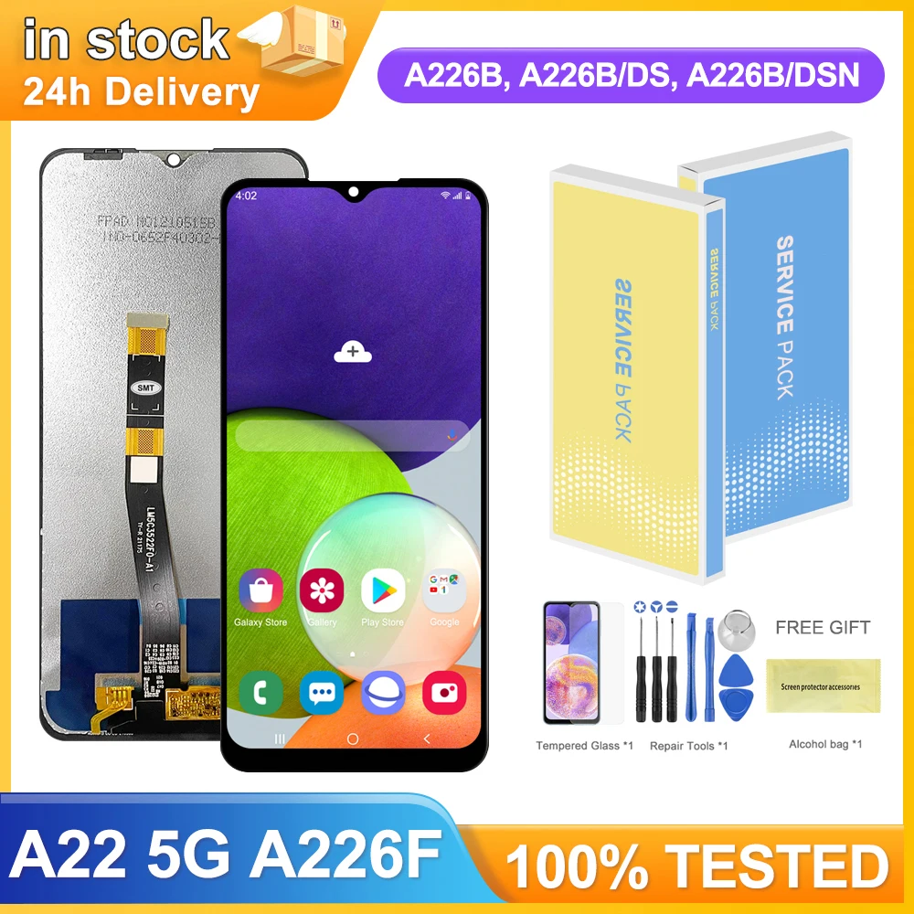 6-6-Display-Screen-for-Samsung-Galaxy-A22-5G-Lcd-Display-Digital-Touch ...