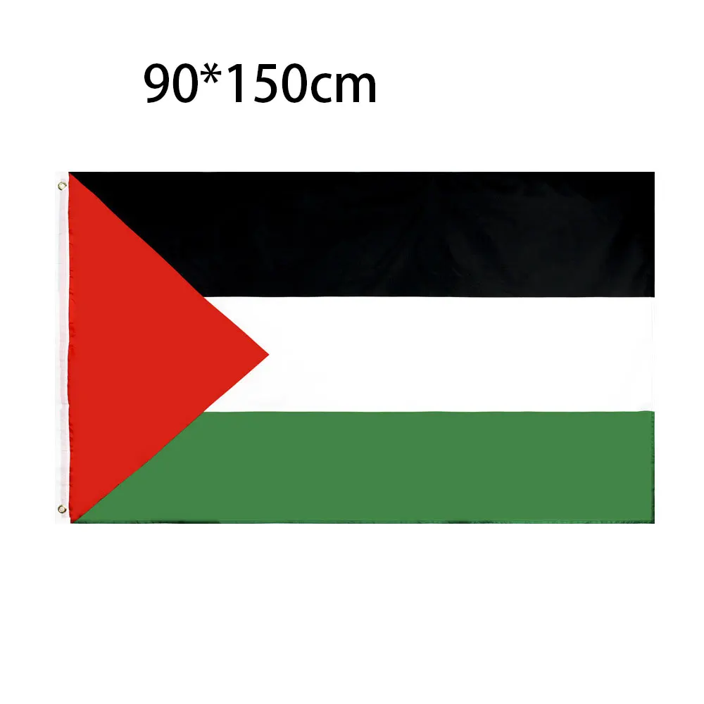 1pc-Palestine-Flag-Polyester-Fabrics-Palestine-Hand-Waving-Flag-For ...