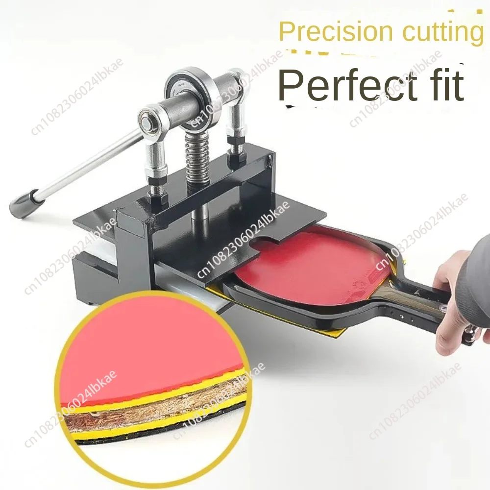 Table-Tennis-Racket-Rubber-Cutting-Machine-Double-Roller-Bearing-Manual ...
