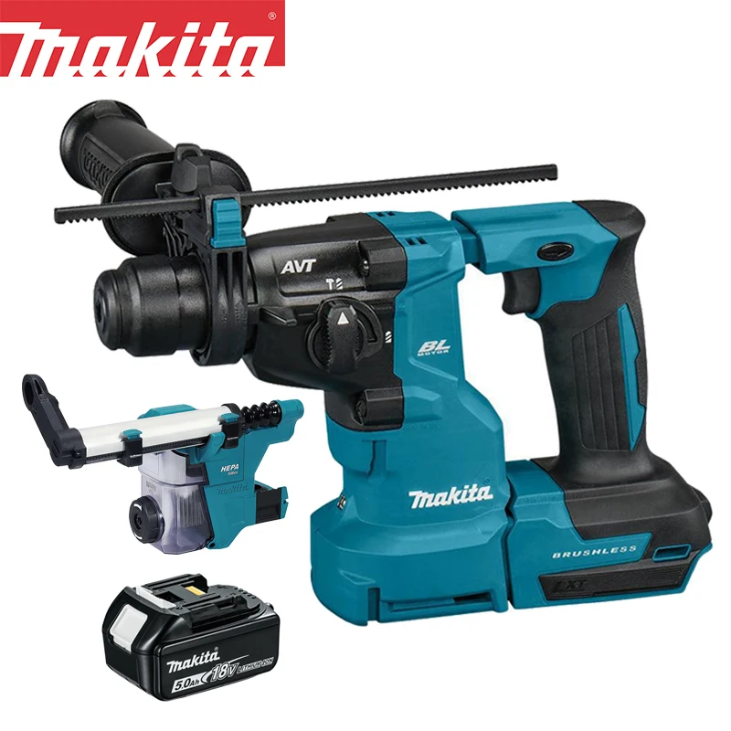 Makita-DHR183-DX16-Cordless-Electric-Hammer-18V-AVT-Impact-Drill ...
